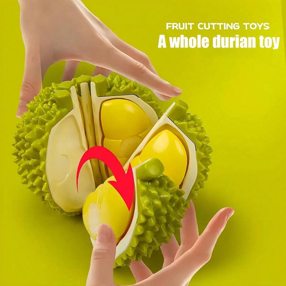 12PCS Simulate A Whole Durian Anatomy Toy,Simulate Fruit Decompression ...