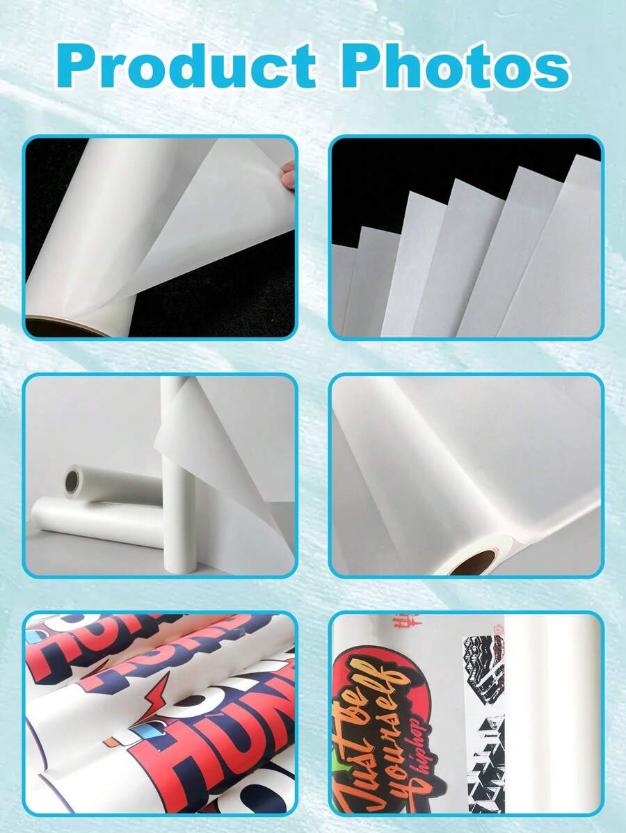 White Heat Transfer Vinyl Rolls - 11.81 Inch X 32.8 Feet White HTV ...