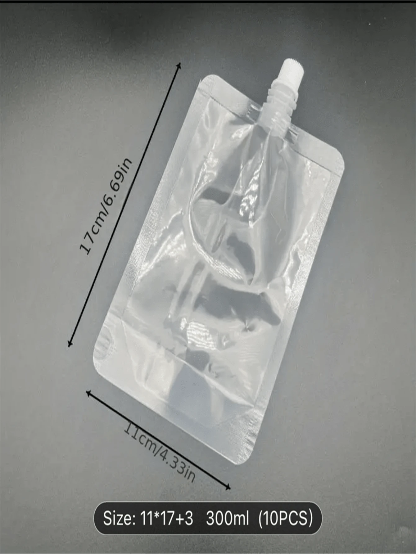 10 Self-Standing Disposable Beverage Bags,Refill Water Or Wine When ...