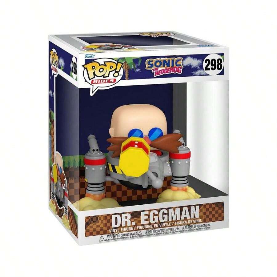 Funko Dr. Eggman Deluxe Sonic The Hedgehog 298 Funko Pop Rides Vinyl ...