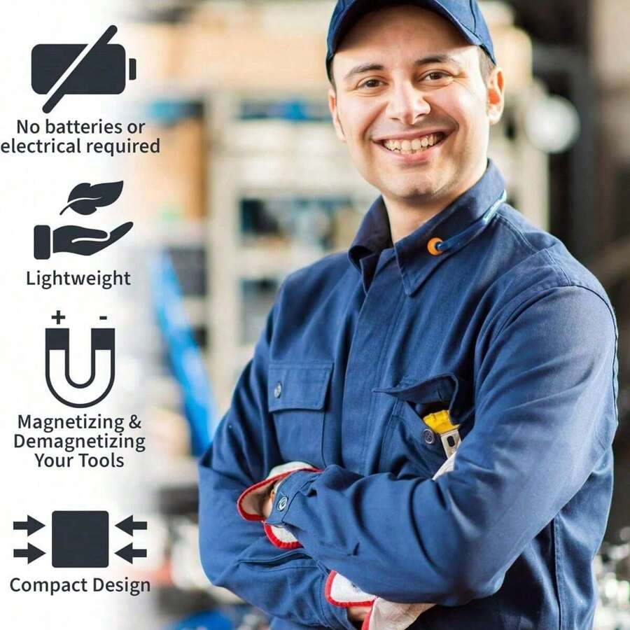 Magnetic Power Duo - Effortlessly Magnetize And Demagnetize Tool ...