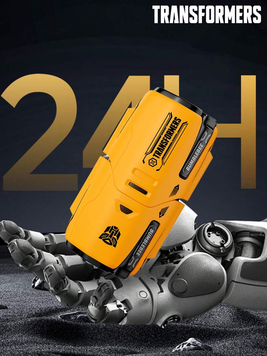 TRANSFORMERS TRANSFORMERS TF-T01PRO Bumblebee Bluetooth Earphones, ANC ...