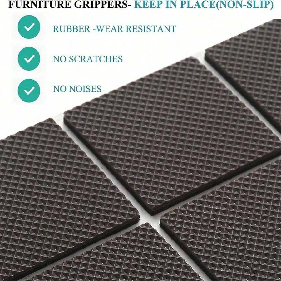 8pcs/Pack Table Chair Mats, Non-Slip EVA Foam Pad For Multi-Purpose Use ...