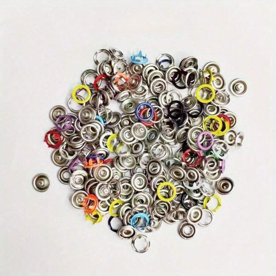 Metal Five Claw Buttons, Mother And Child Metal Buttons, Multi-Purpose ...