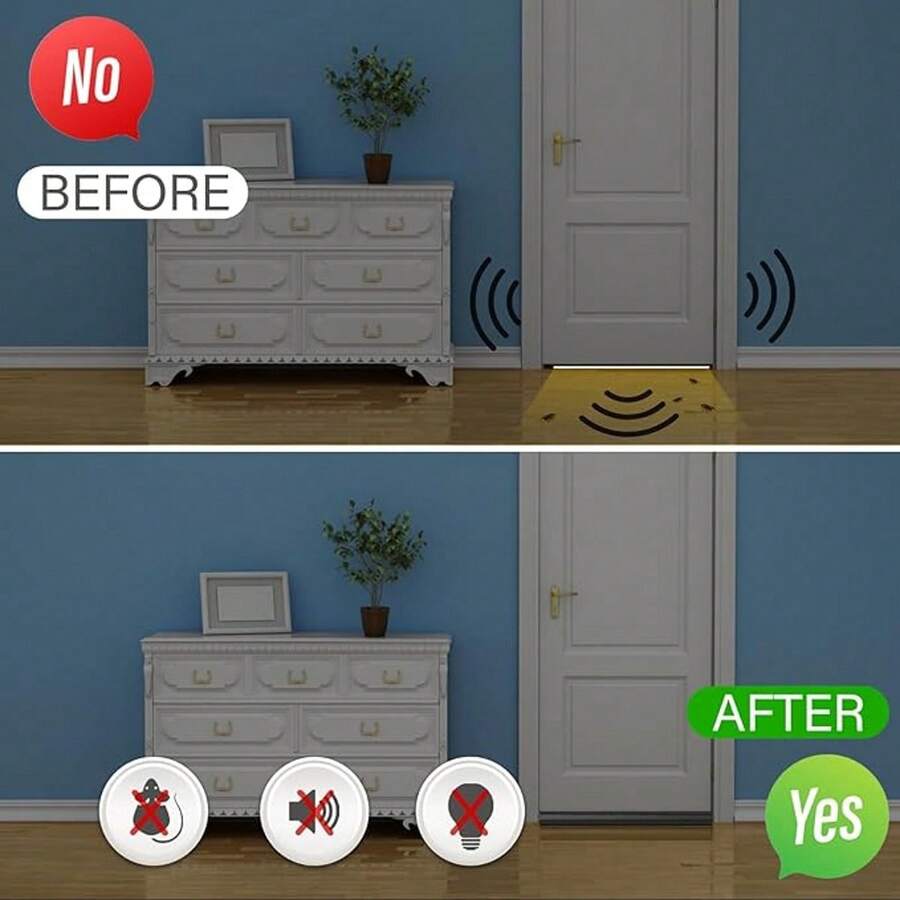 1pc Door Flapper Adjustable 37 Inches (About 94 Cm), Double Door ...