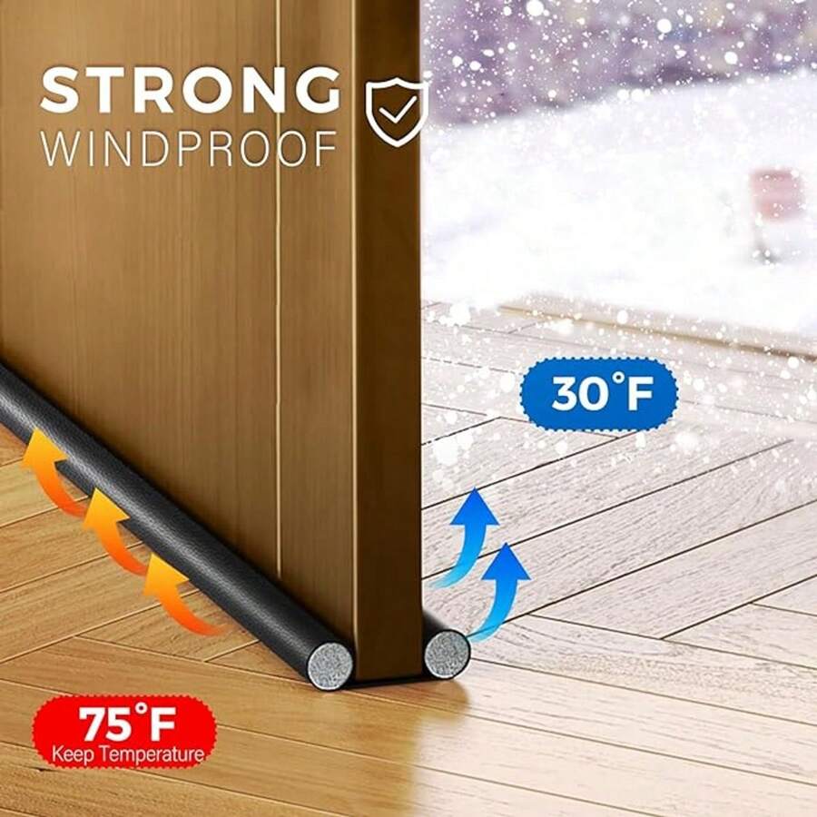 1pc Door Flapper Adjustable 37 Inches (About 94 Cm), Double Door ...