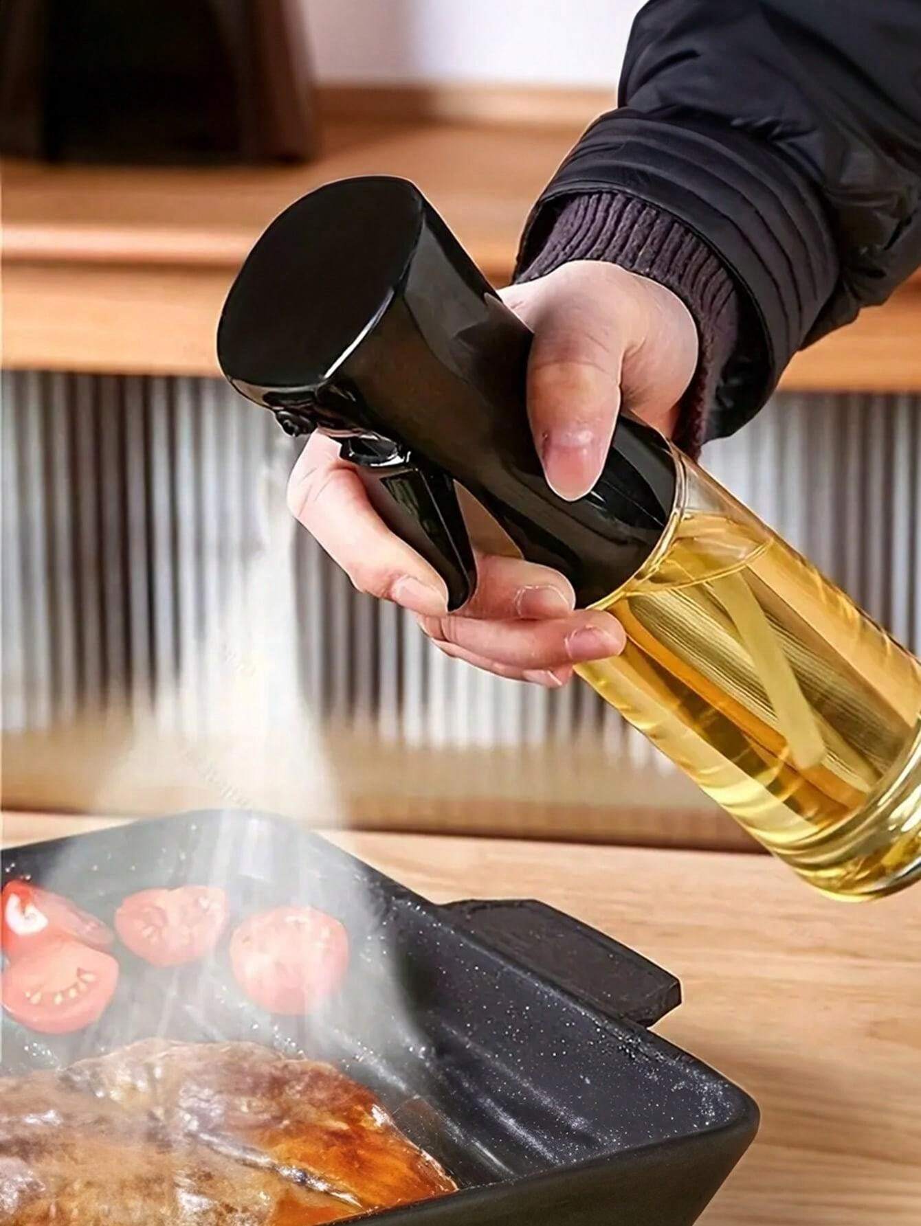 1pc Barbecue Spray Bottle,Clear Dispensers Creative Kitchen Oil Bottle ...