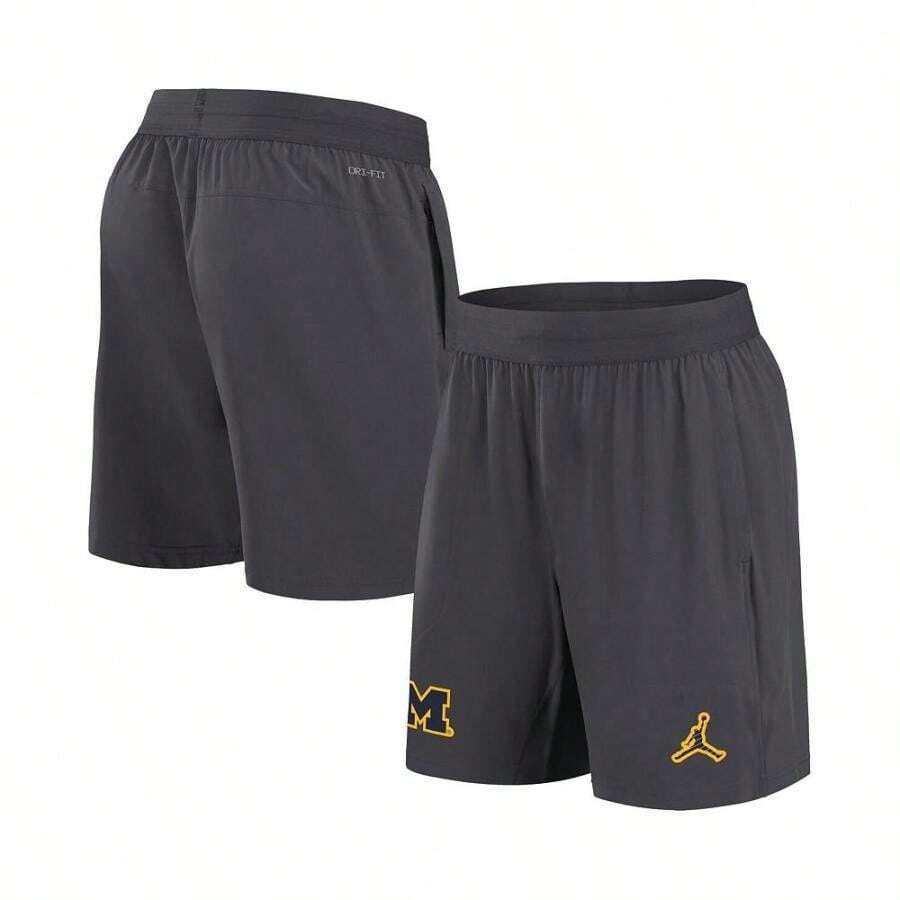 Jordan Boyfriend Style Men's Anthracite Michigan Wolverines 2024 ...