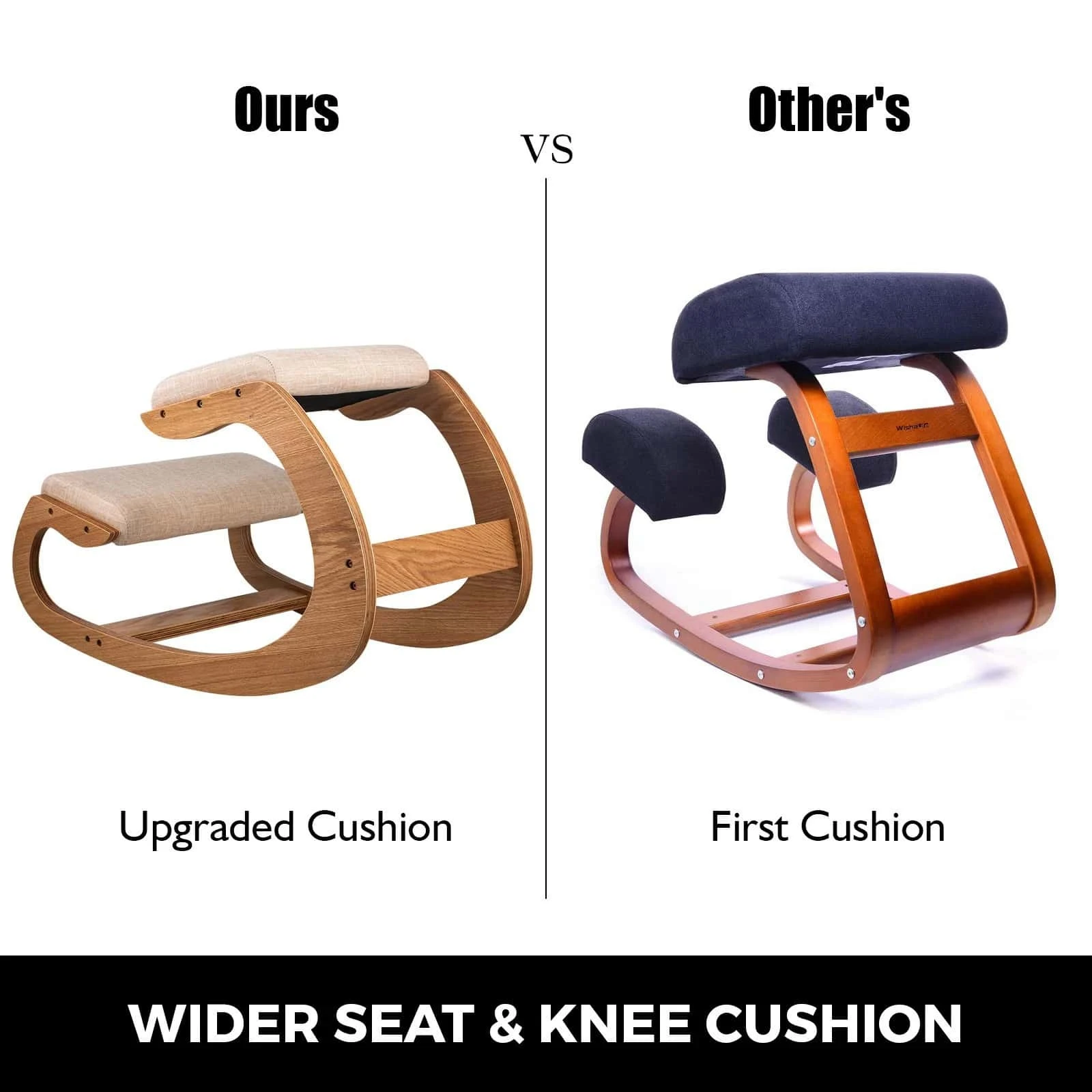 Kneeling Chair Heavy Duty Better Posture Kneeling Stool Office Chair ...