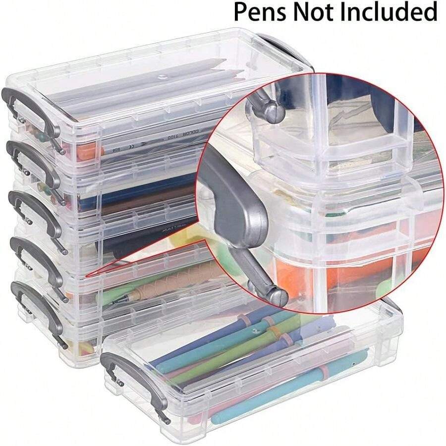 Large Capacity Pencil Case, Office Supplies Organiser, Brush Drawing ...