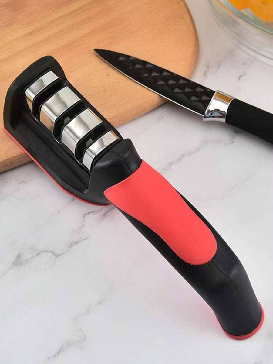 Affûteur de couteau automatique multifonction rapide, outil d'affûtage de lame en 3 étapes à ...