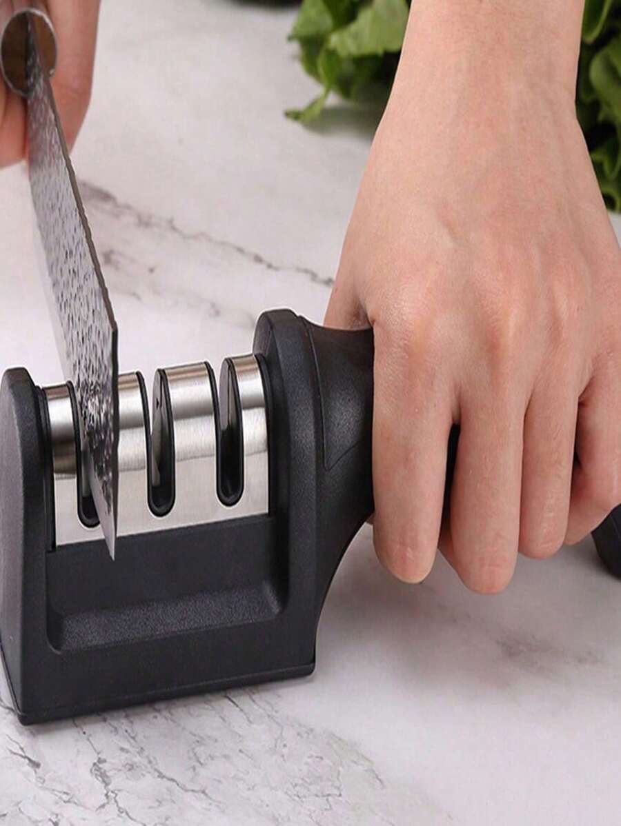 Affûteur de couteau multifonction rapide pour la maison, outil portatif/ventouse à 3 étapes pour ...