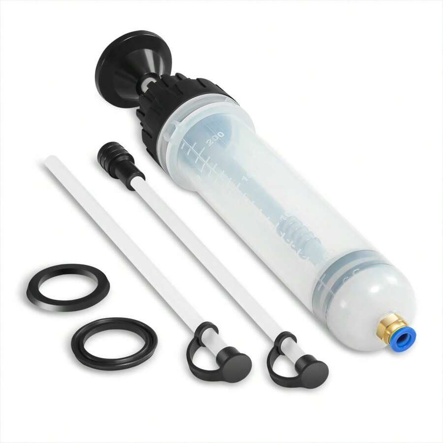 Fluid Extractor, 200cc Fluid Change And Fill Syringe Extractor With ...