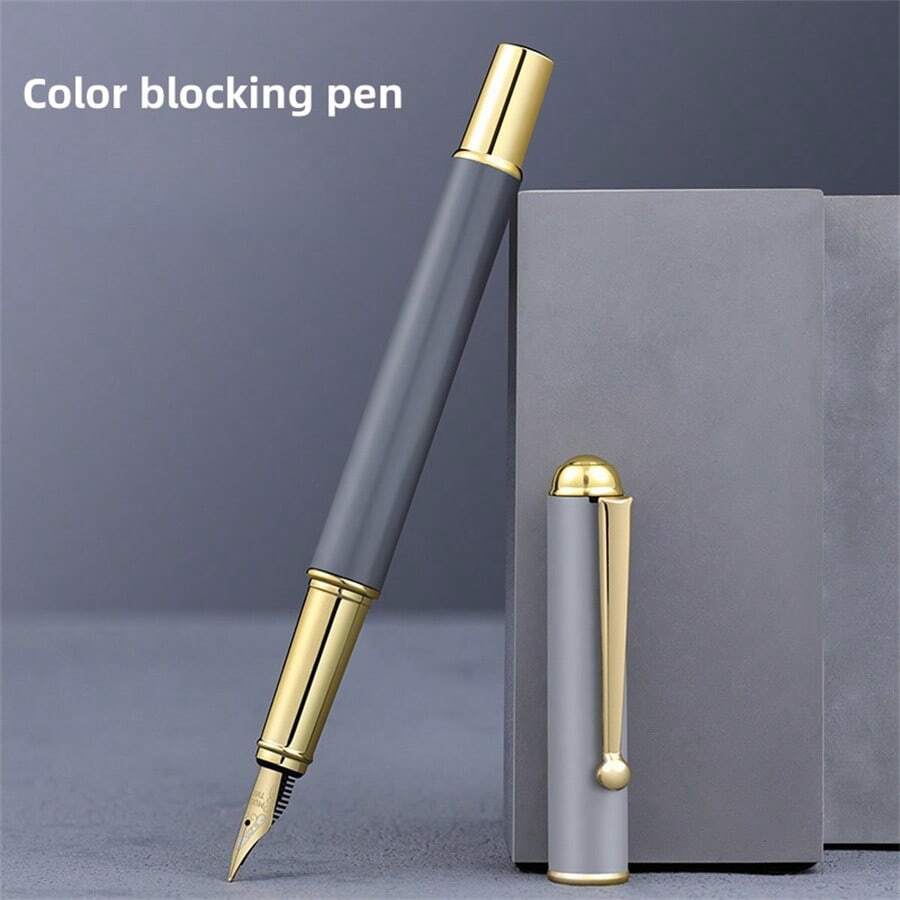 1pc High-End Business Office Signing Pen Boxed Set With Replacement Ink ...