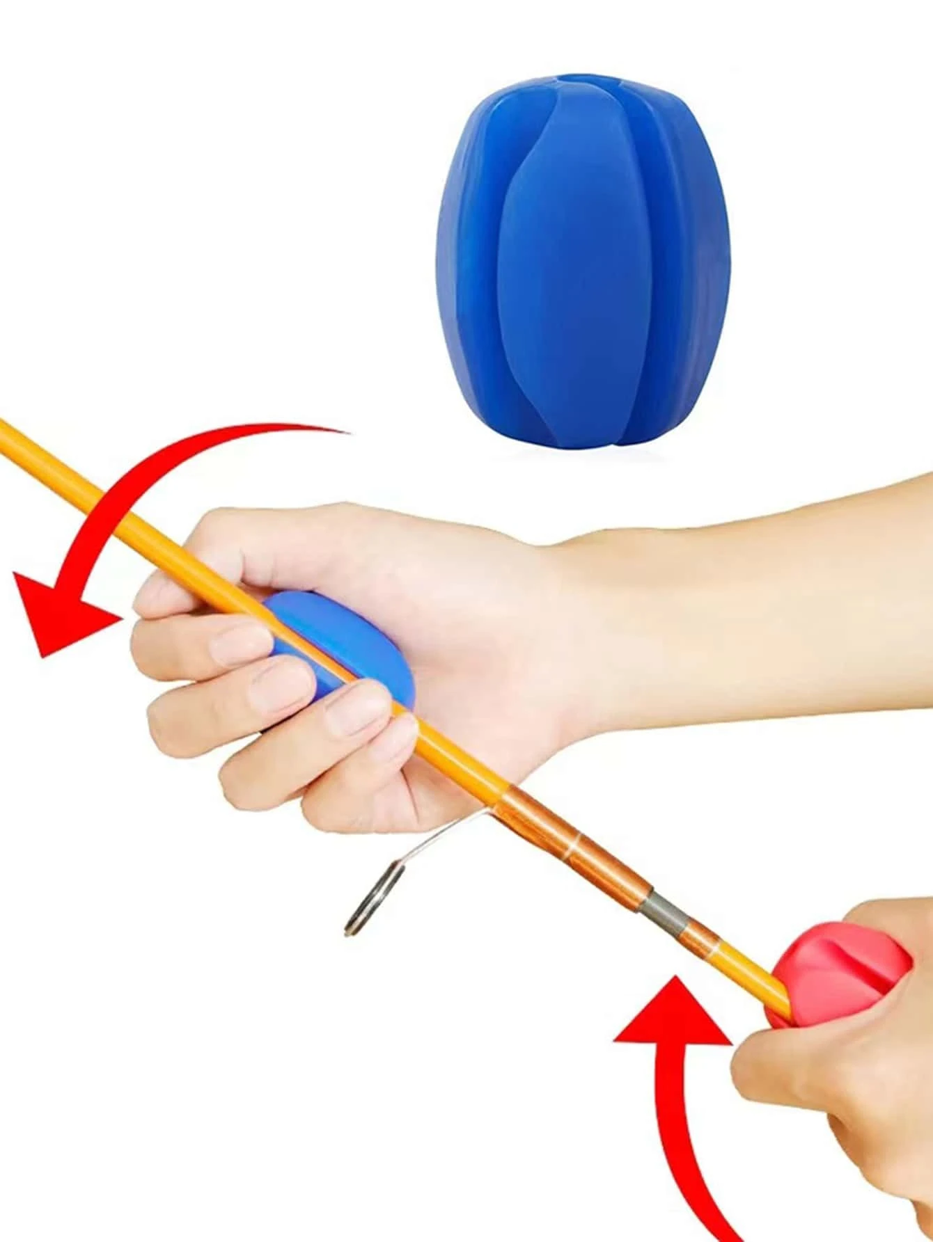 3pcs Lure Fishing Rod Bundles With Three Colored Combinations ...