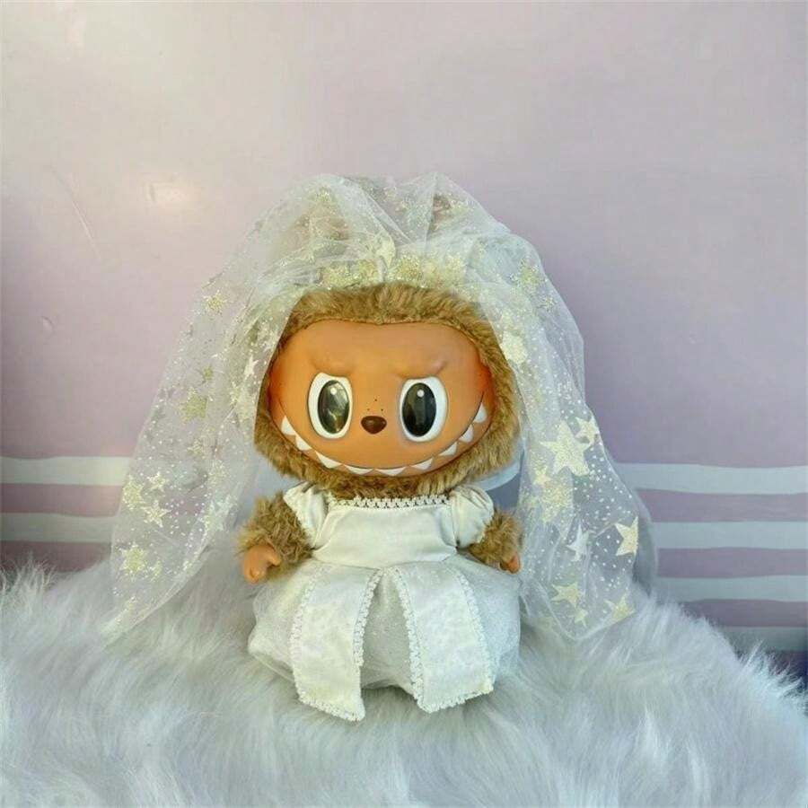 38cm Cute Labubu Doll Clothes Labubu Plush Doll Clothes, Labubu Clothes ...