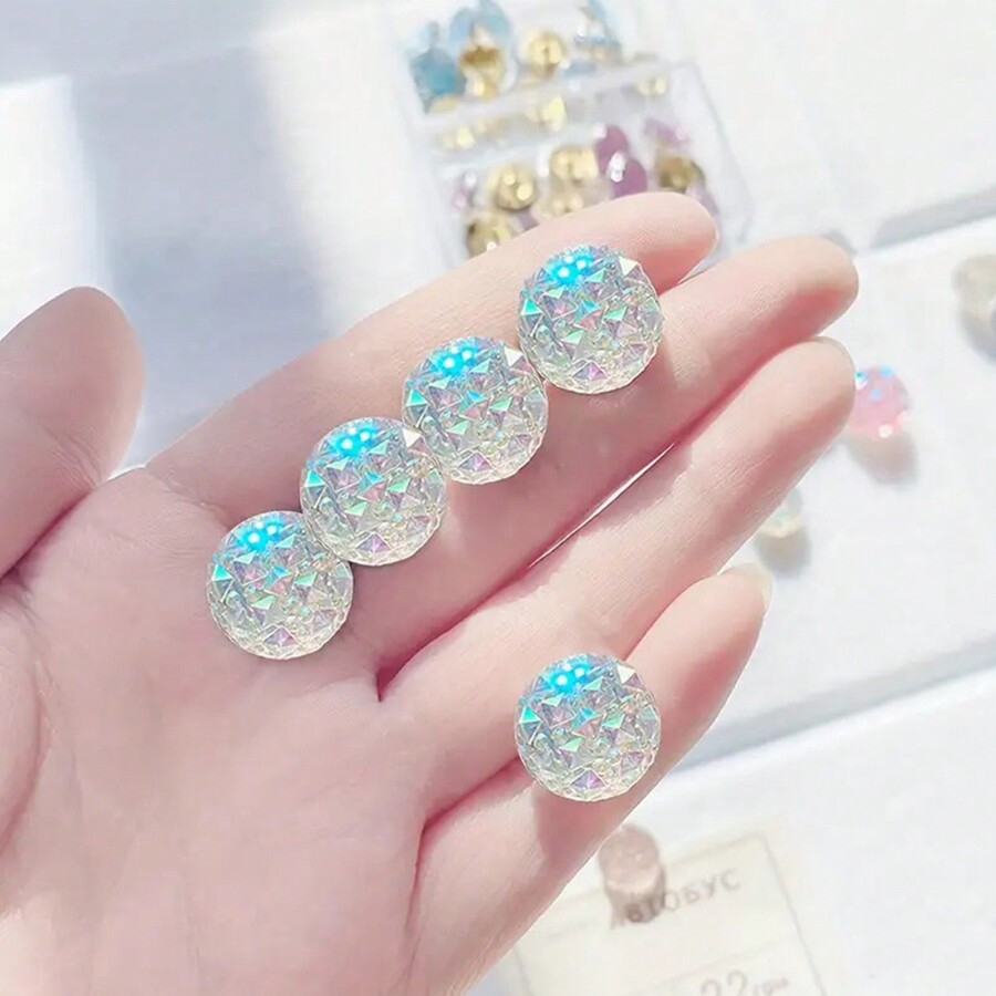 30pcs Artificial Diamond Push Pins - Dazzling Shiny Finish, Sparkling Glitter Rhinestone ...
