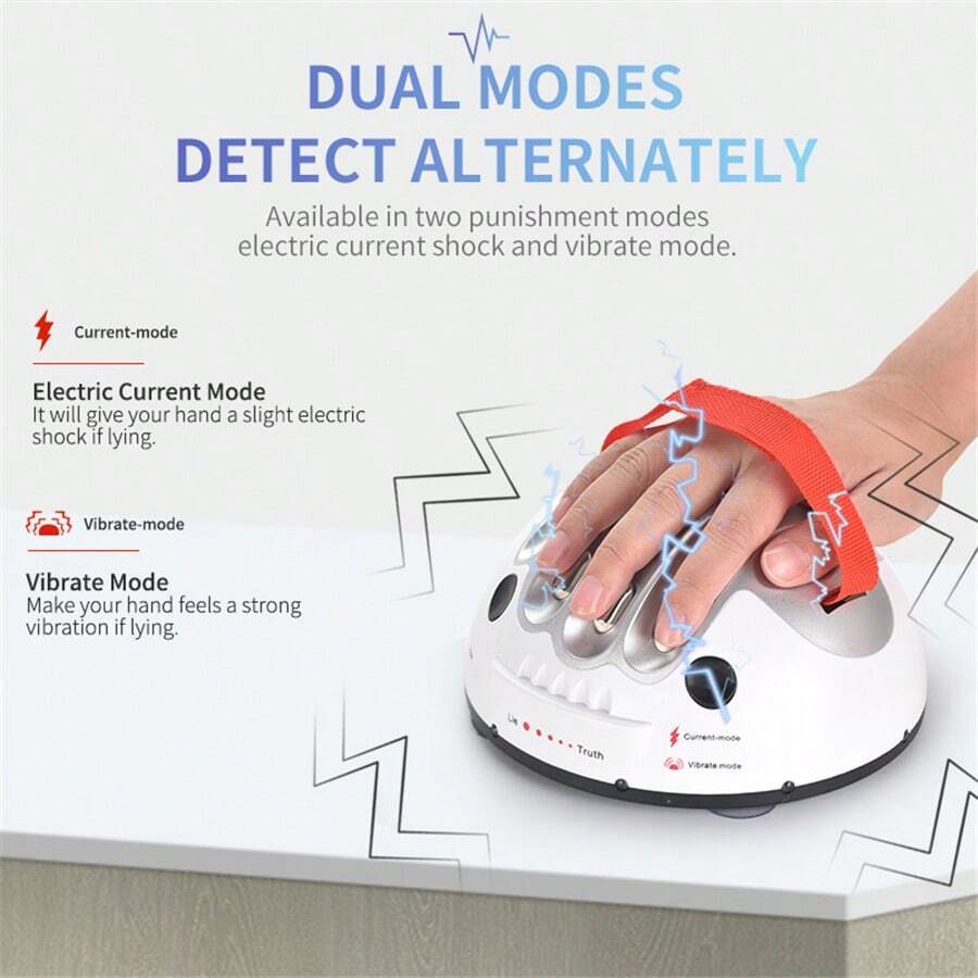 Novelty Gag Toys - Adult Party Truth Or Dare Lie Detector Shock ...