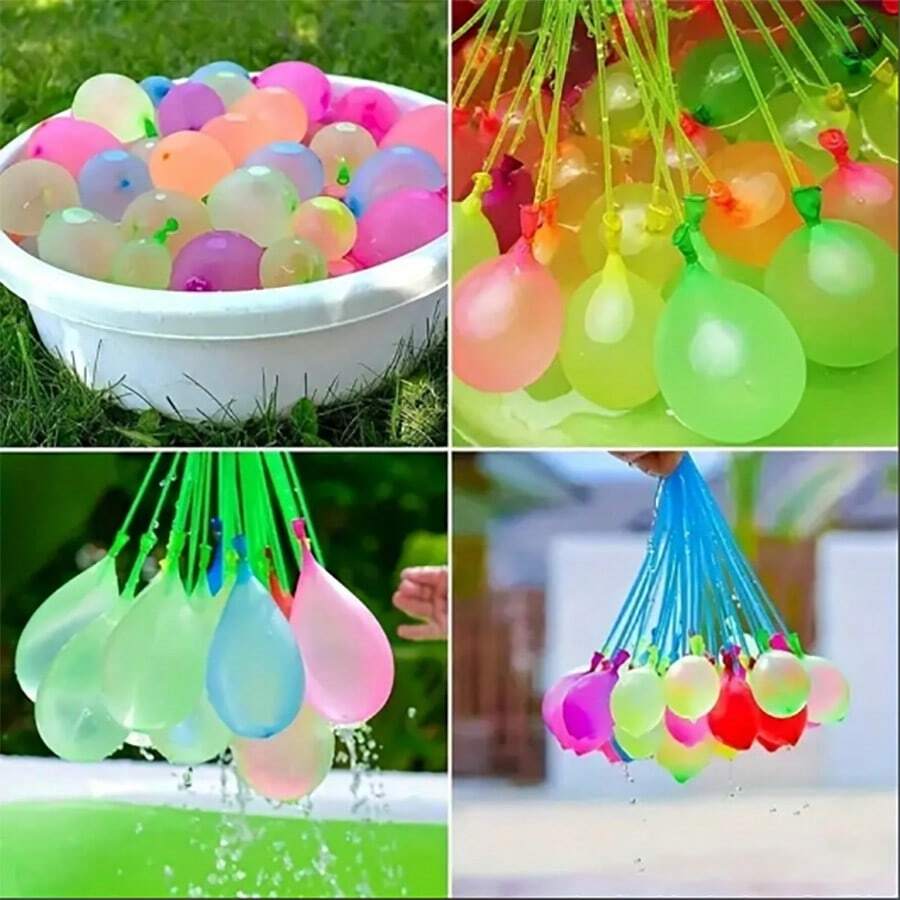37pcs/111pcs Water Filled Balloons, Water Balloons, Fast Water Filled ...