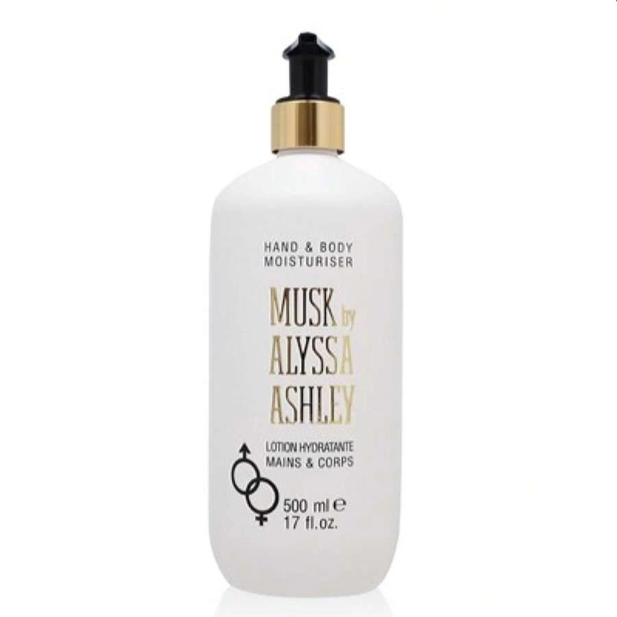 Alyssa Ashley Musk Alyssa Ashley Hand&Body Moisturizer 17.0 Oz (500 Ml ...