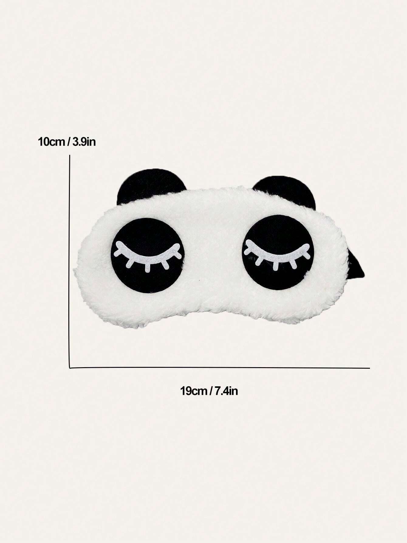 1ชิ้น เด็กการ์ตูนแฟชั่น Panda Creative Funny Expression Eye Mask, การ ...
