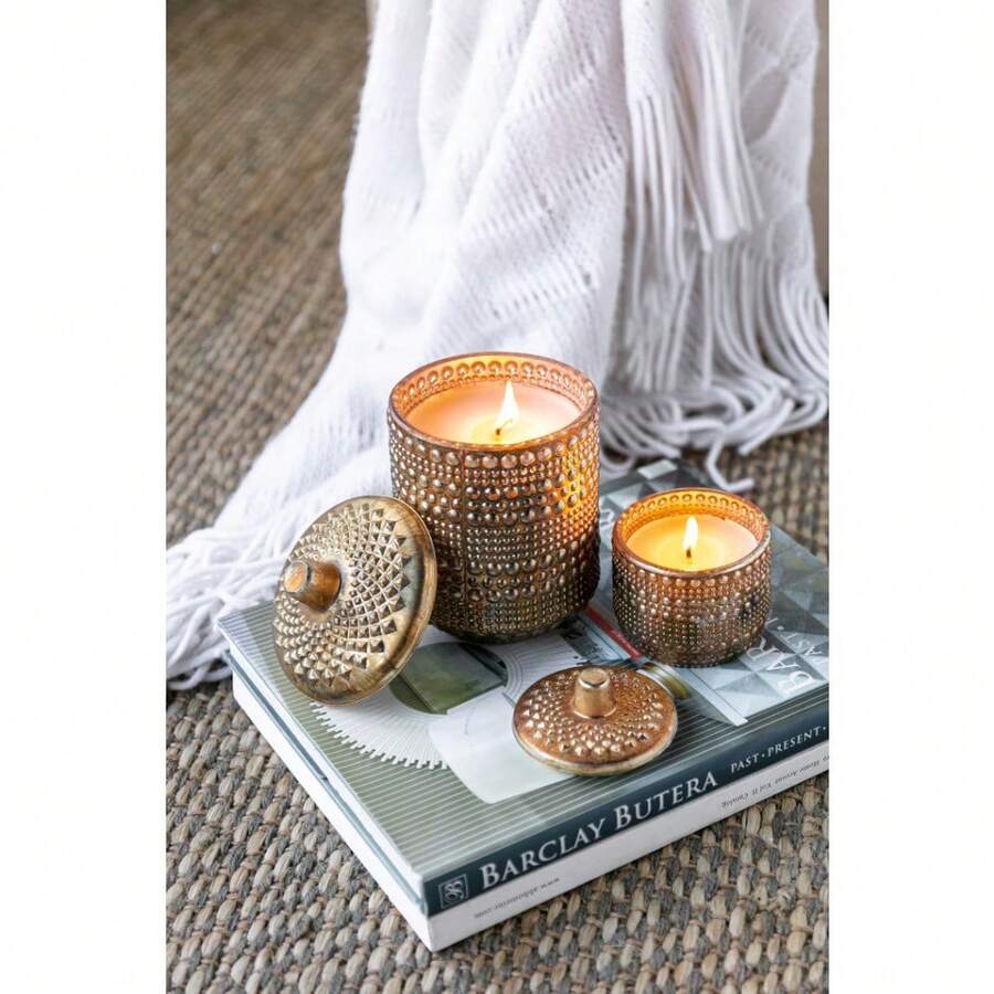 Natural Soy Wax Candles For Women, Jar Candles For Bedroom Bathroom ...