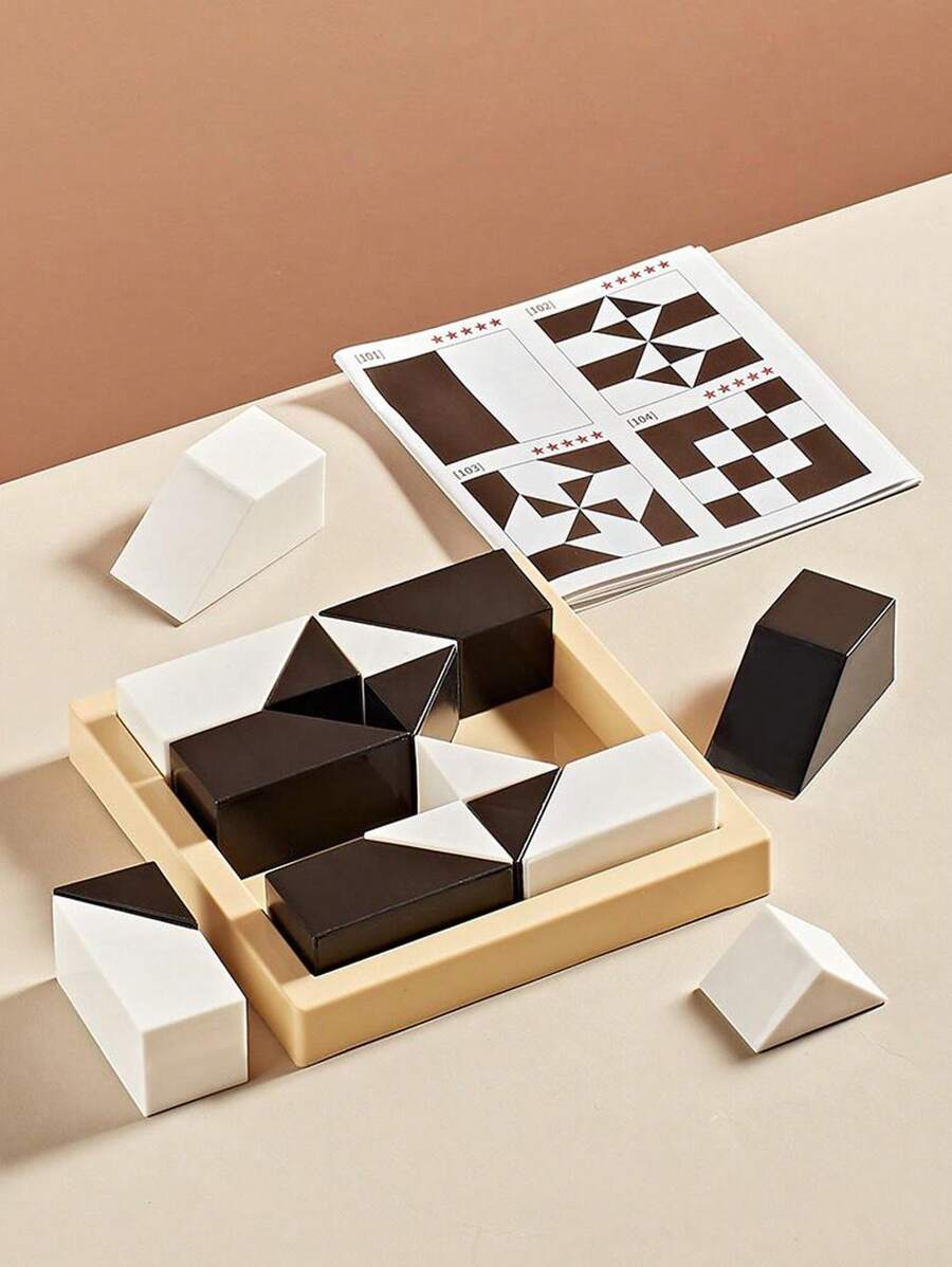 1 Box Hidden Brick Puzzle Game, Interactice Tabletop Party Mini Game ...