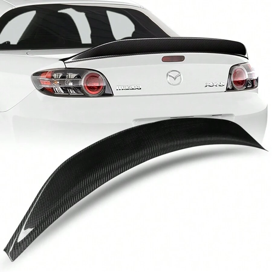 For 2004 - 2011 Mazdas' RX-8 RX8 Real Carbon Fiber Rear Trunk Duckbill ...