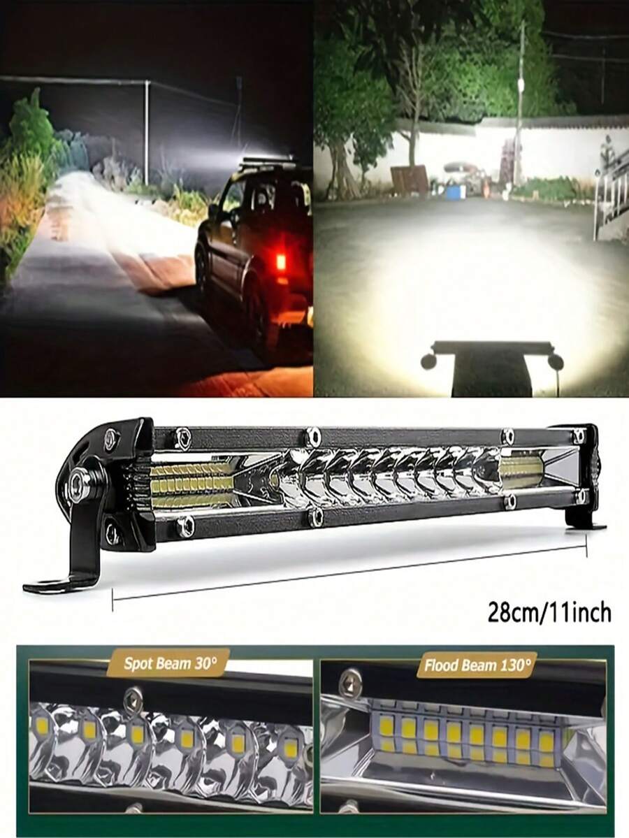21 Inch LED Work Light, Universal Slim Single Row 11 Inch LED Light ...