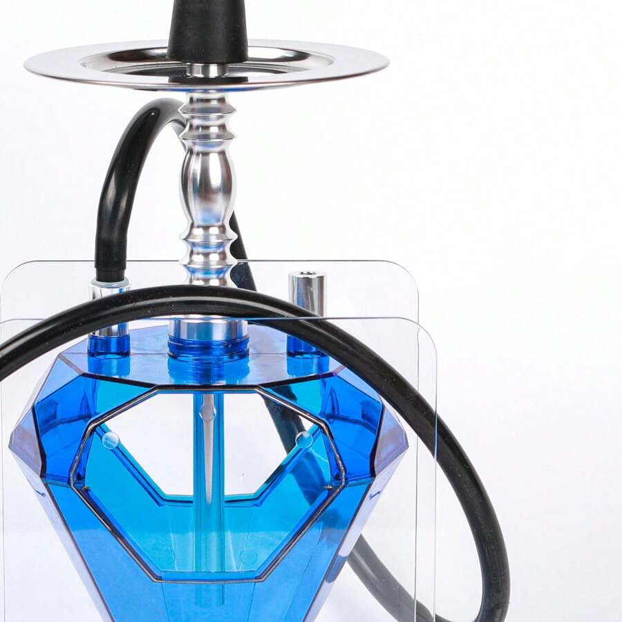 مجموعة شيشة بمدخنة واحدة، تصميم كلاسيكي من شيشة الأكريليك الألماسية من ...