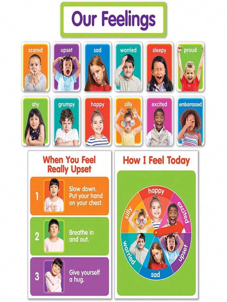 Scholastic Teaching Resources Our Feelings Bulletin Board Set | SHEIN USA