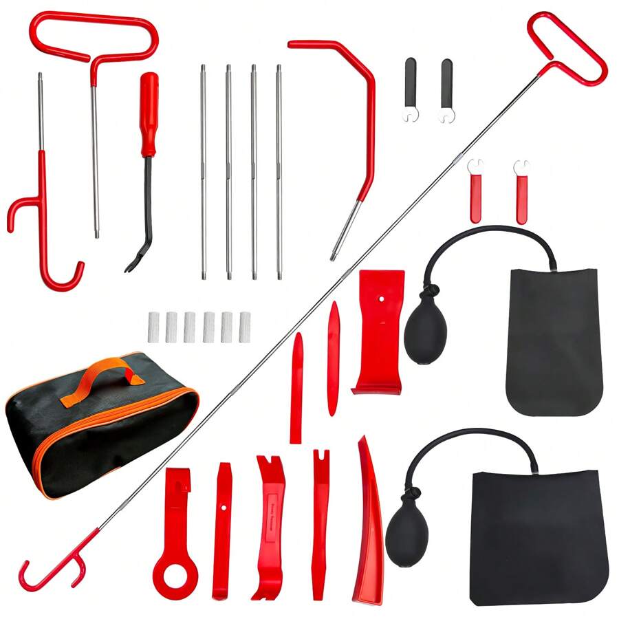 KITUYOTO 5th Truck Wheel Puller Hook Kit 59 Inch Long Reach Tool Kit J ...