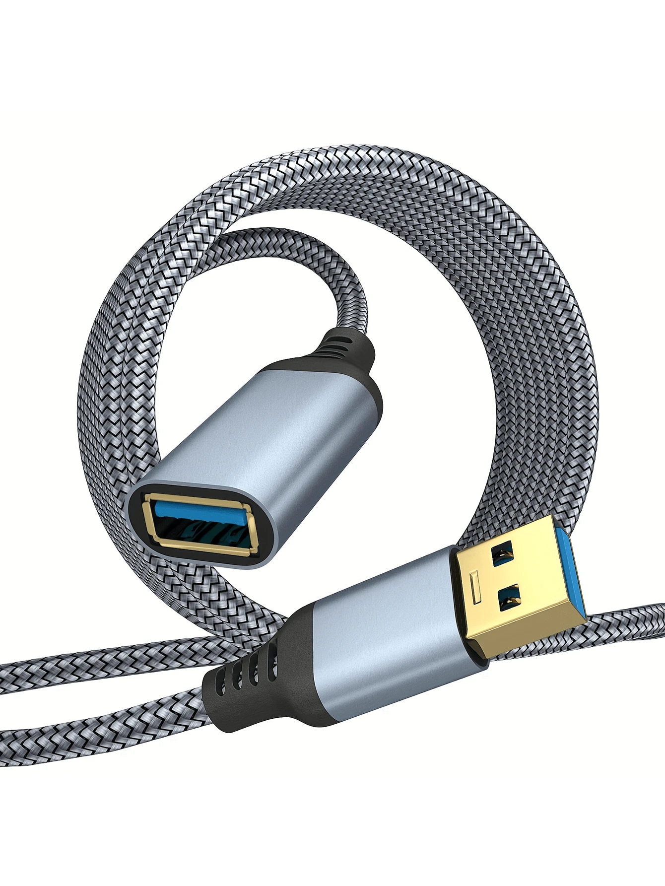 High-Speed USB 3.0 Extension Cable - Plug-And-Play Male To Female ...