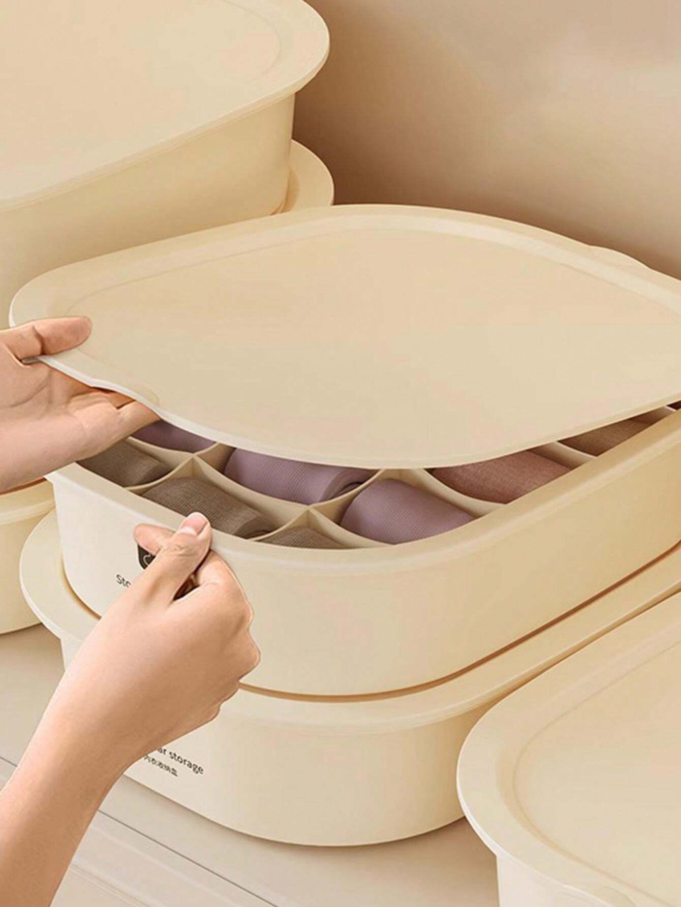 Underwear Storage Box, Drawer Style Organizer For Socks, Undergarments ...