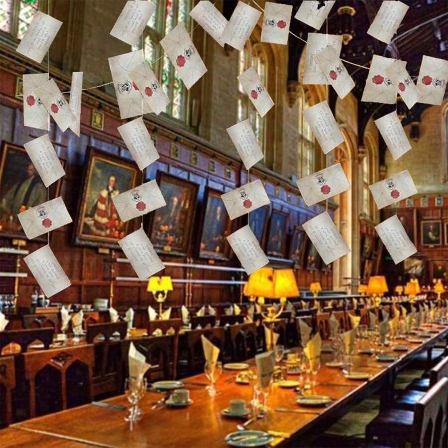 2PCS Wizards Birthday Decorations Floating Magical Wizards Acceptance ...