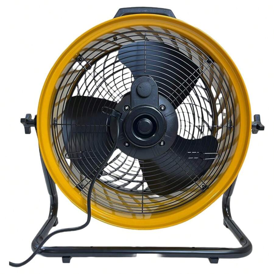 18 In. Low Noise Turbo Fan 4100 CFM 3-Speed Portable Air Circulator For ...