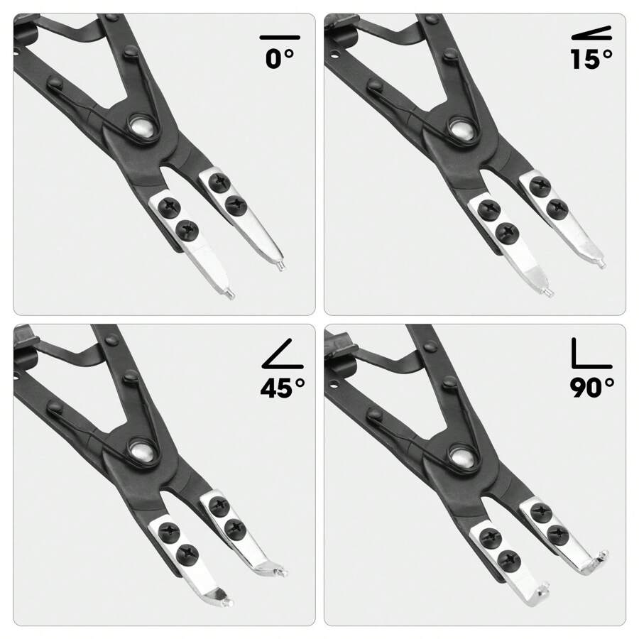 2pc 10 In Heavy Duty Multi Angle Internal External Spring Ratchet ...