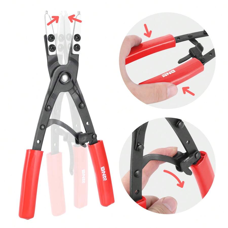 2pc 10 In Heavy Duty Multi Angle Internal External Spring Ratchet ...