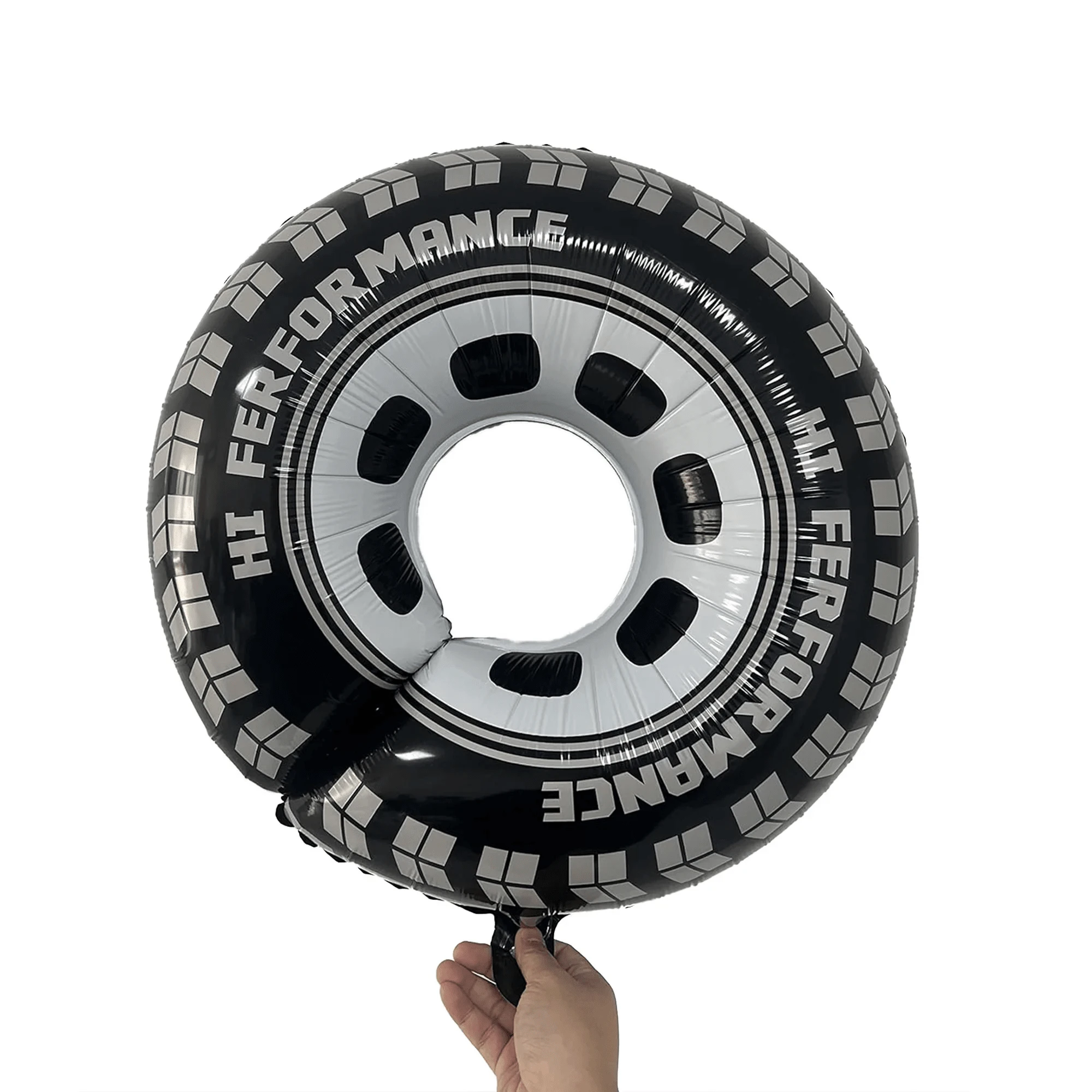 1/3/6/12pcs Tire Balloon Racing Theme Happy Birthday Party Decorations ...