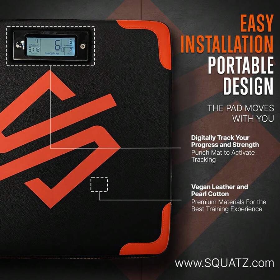 Portable Design Boxing Mat With Accurate Digital Counter, Punching ...