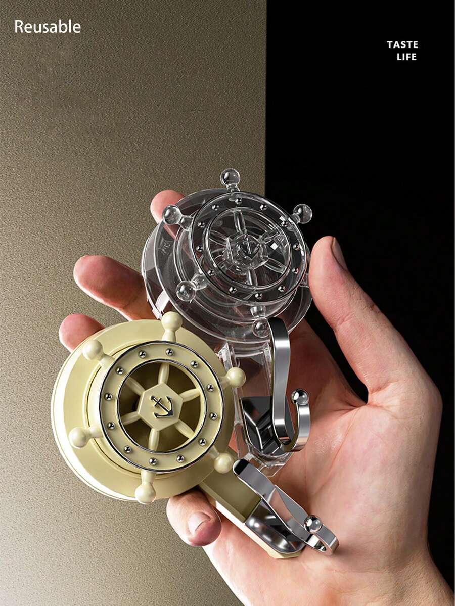 2psc Premium Creamy Ship Rudder Rotating Sucker Hook Powerful Vacuum ...