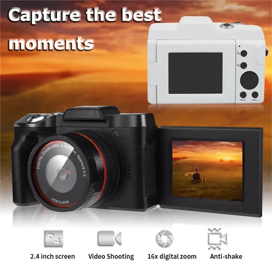 Outdoor Flip Screen Camera DV, High Definition 16MP Imaging With ...