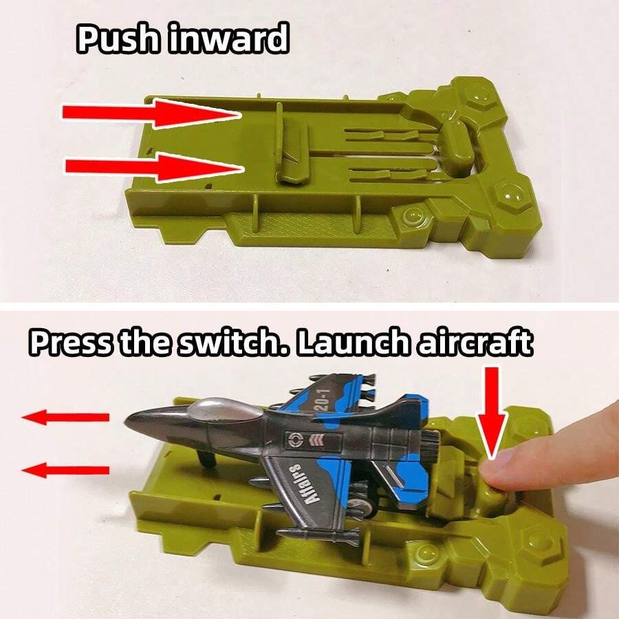 Military Supersonic Fighter Aircraft, Inertia Glide & Green Catapult ...