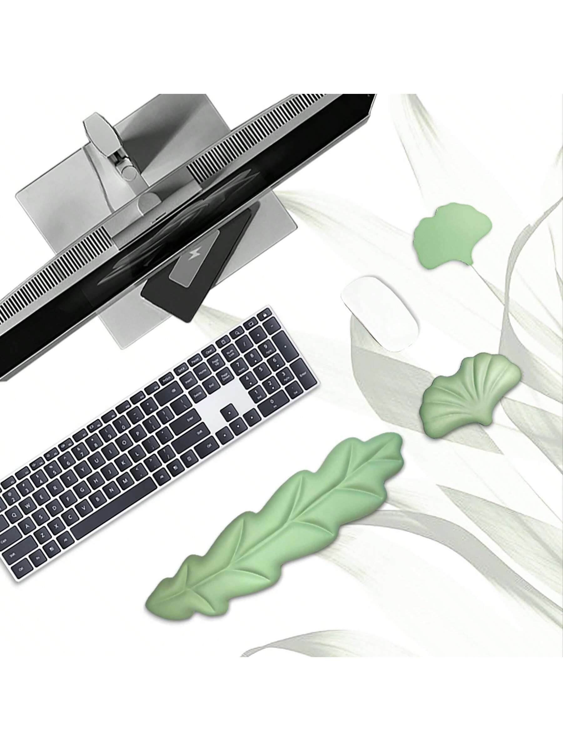 Ergonomic Keyboard Wrist Rest Mouse Pad - Improves Typing Efficiency ...