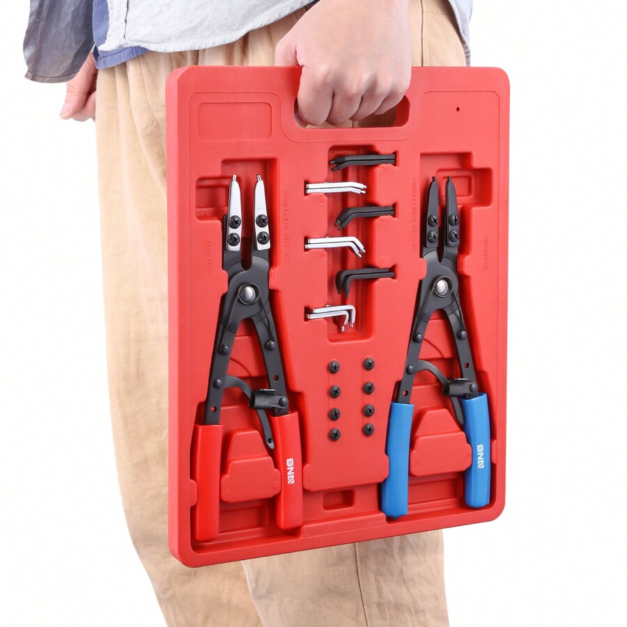 2pc 10 In Heavy Duty Multi Angle Internal External Spring Ratchet ...