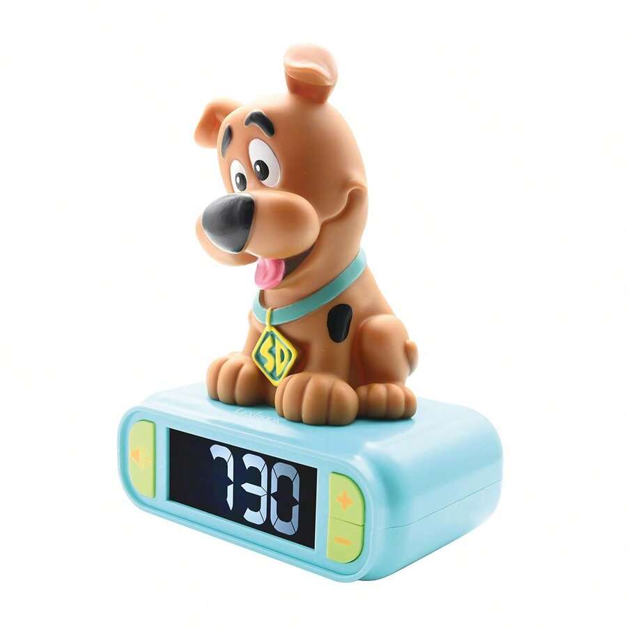 Lexibook Digital Alarm Clock With Scooby Doo 3D Night Light And Sound ...