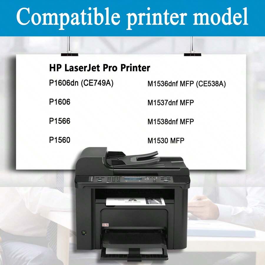 1 Pack Black High Yield Toner Cartridge 78A | CE278A Replacement For HP ...