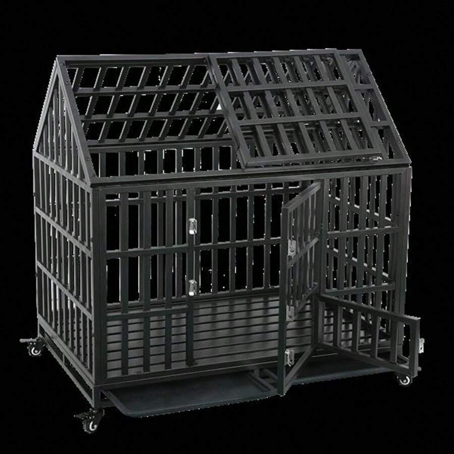 Stainless Steel Dog Cage Full Square Tube Full Welding Thickened Bold ...