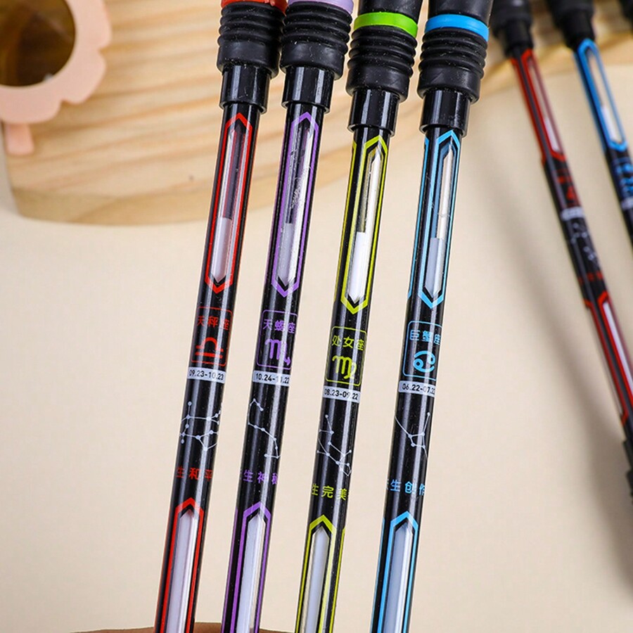 1pc Random Color Needle Tube Neutral Pen, With Replaceable Refills ...