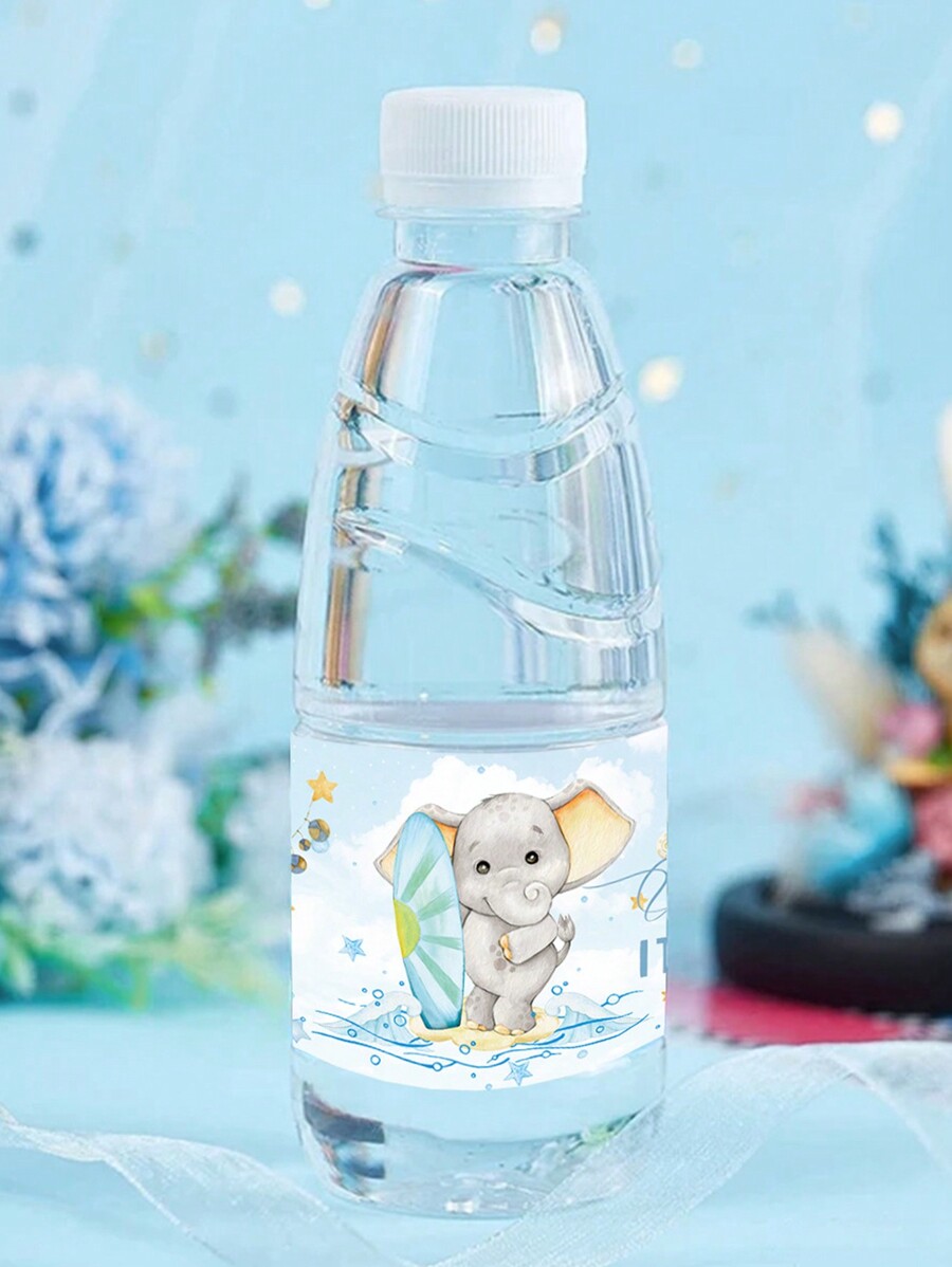 24pcs Cartoon Birthday/Holiday Party Decoration Props, Cute Elephant ...